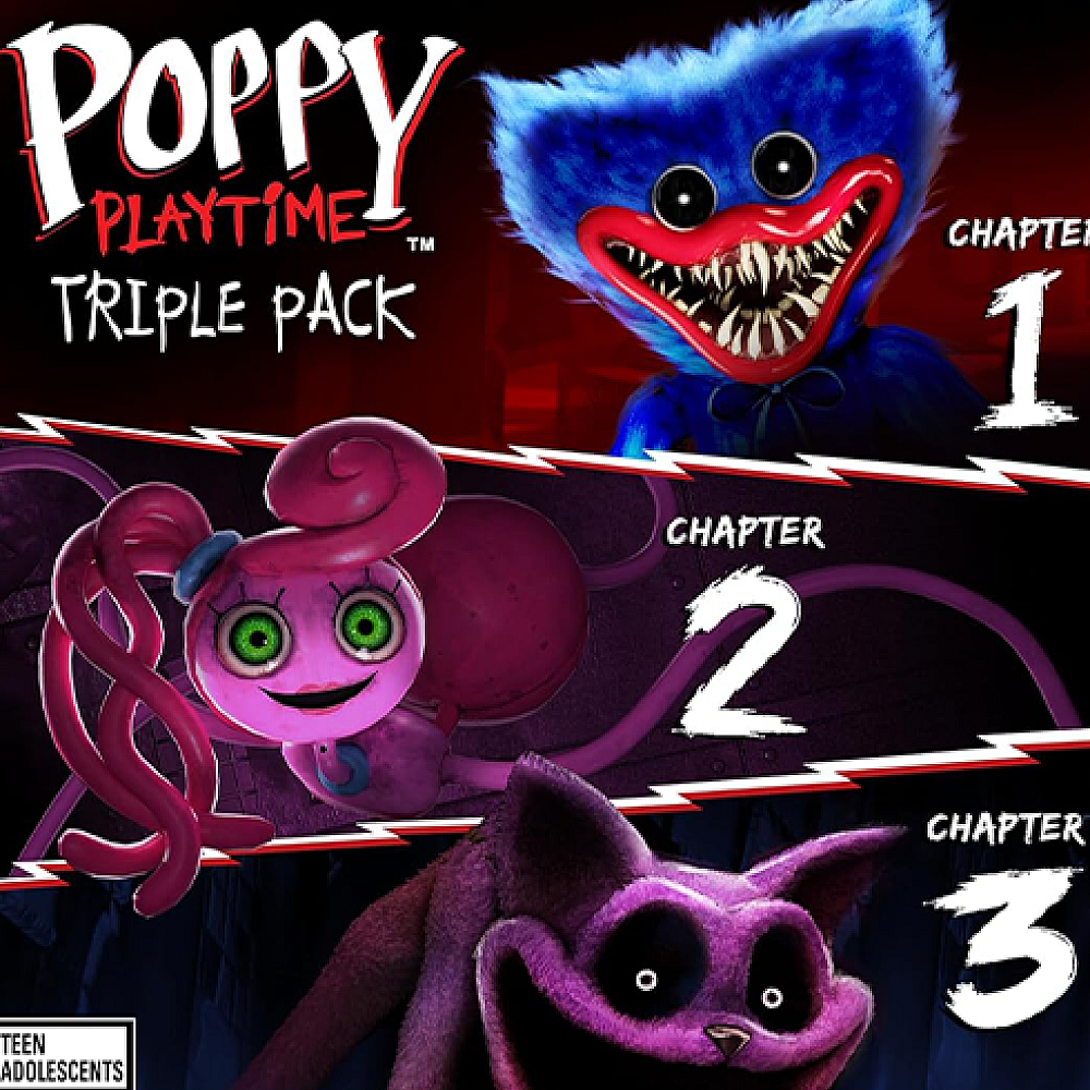 Poppy Playtime Triple Pack naujas